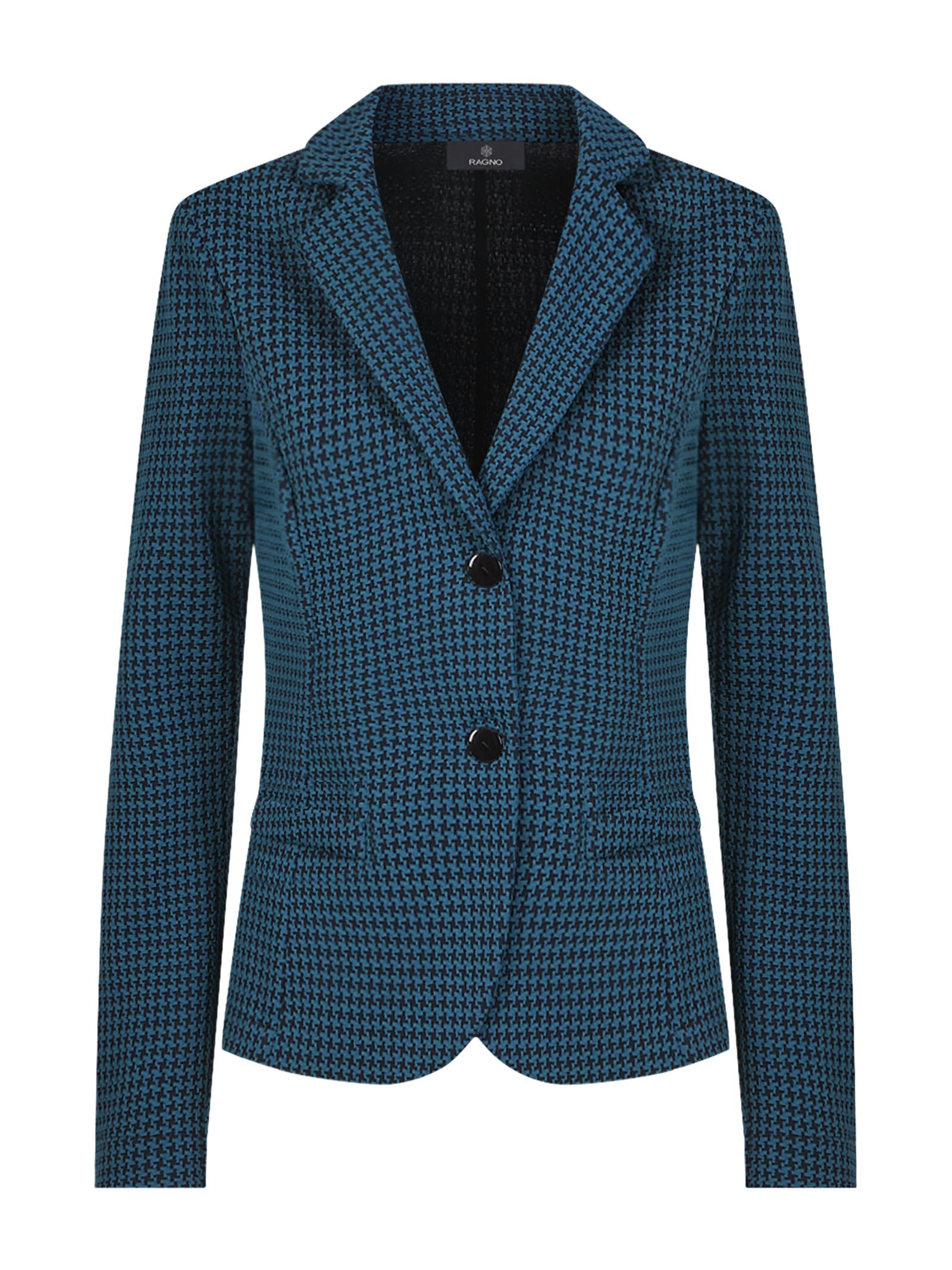 Blazer a 2 bottoni in Eco Jacquard - Fant. Reflecting Pond – Ragno