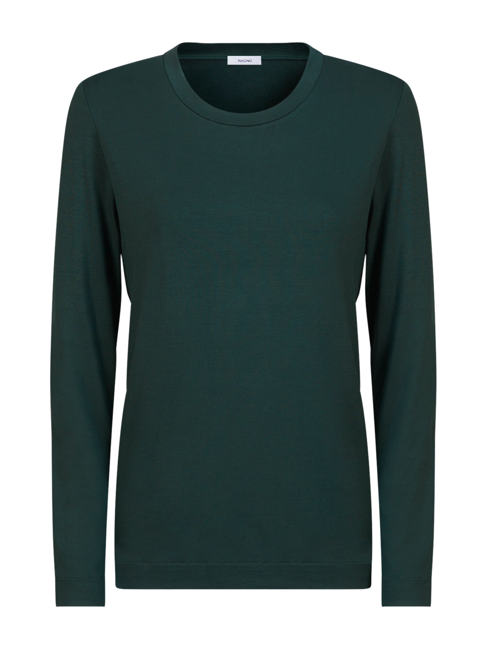 Maglietta girocollo in Eco Viscosa - Palma – Ragno